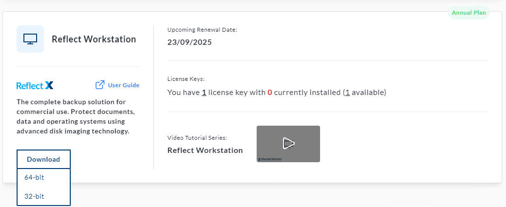 Upgrading to Macrium Reflect X From Previous Versions