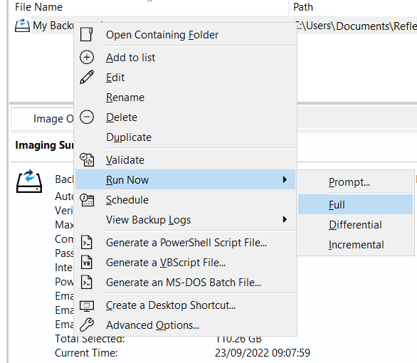New in Macrium Reflect 8.1