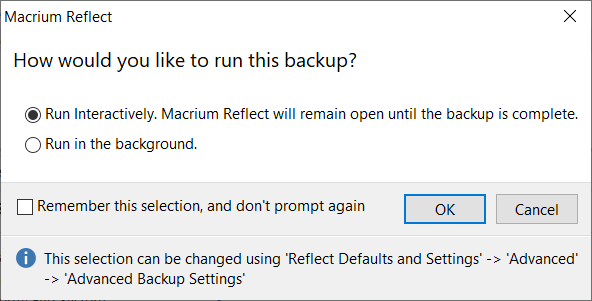 New in Macrium Reflect 8.1