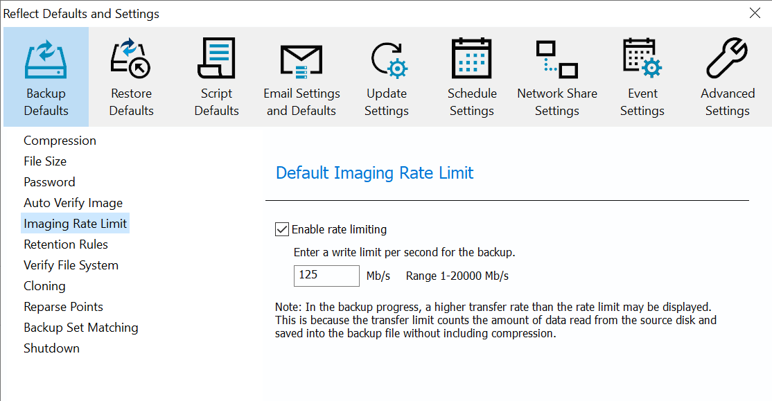 New in Macrium Reflect 8.1