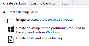 Creating a File and Folder Backup