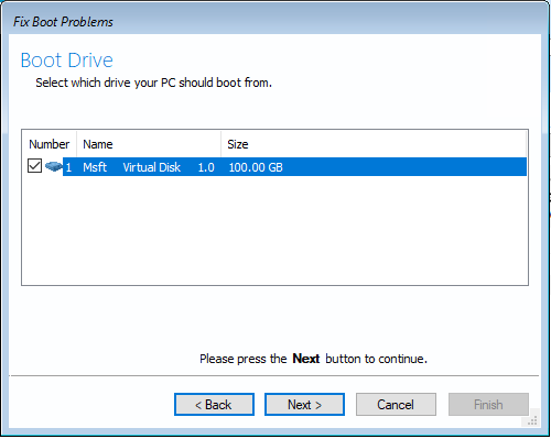 Fixing Windows Boot Problems