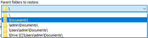 Restoring File and Folder Backups