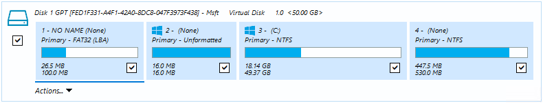 Restoring an MBR System Image to a GPT Disk