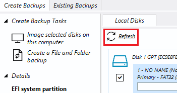 Restoring an MBR System Image to a GPT Disk