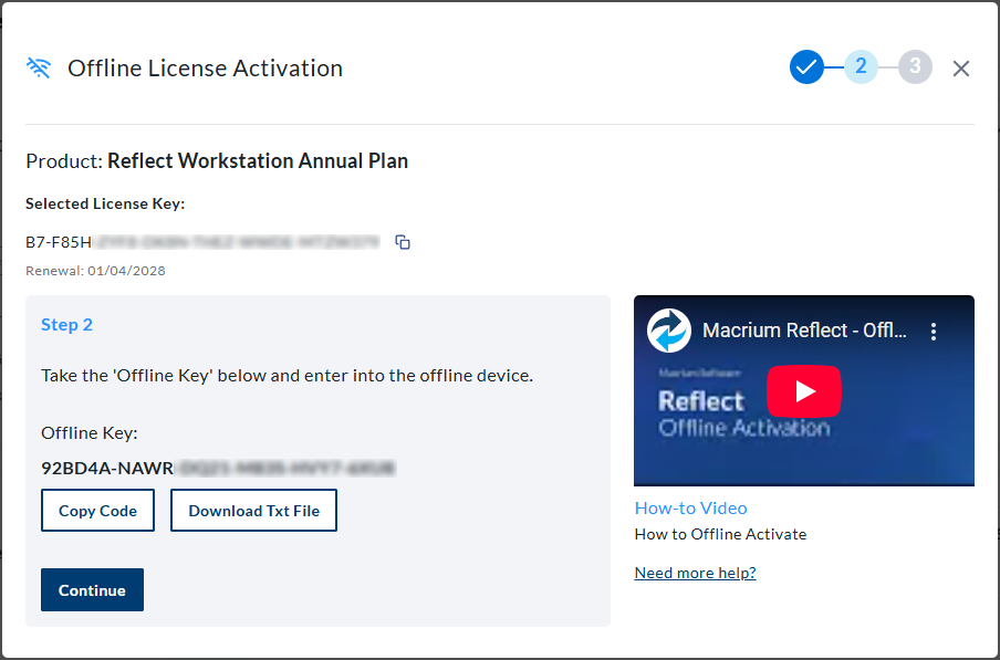 Installing and Updating Macrium Reflect Offline