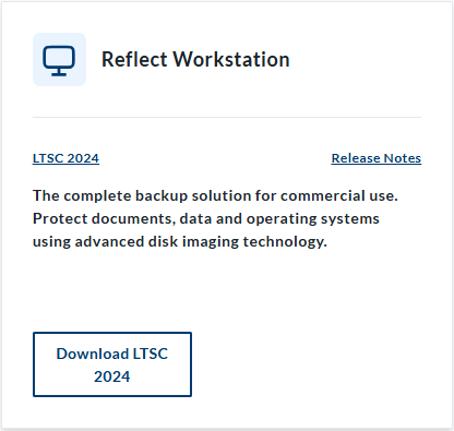Installing Macrium Reflect LTSC