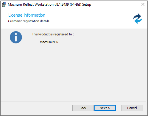 Installing Macrium Reflect LTSC