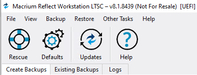 Creating a USB Flash Drive Rescue Media