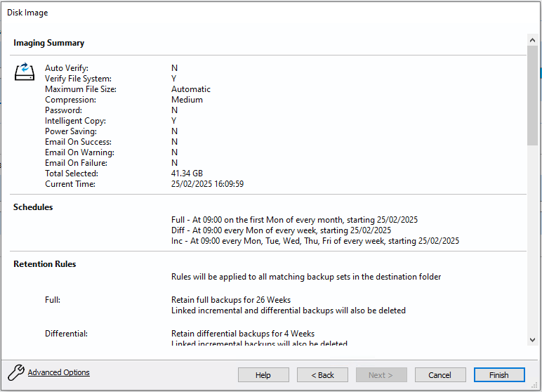 Creating a Disk Image