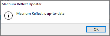Updating Macrium Reflect X