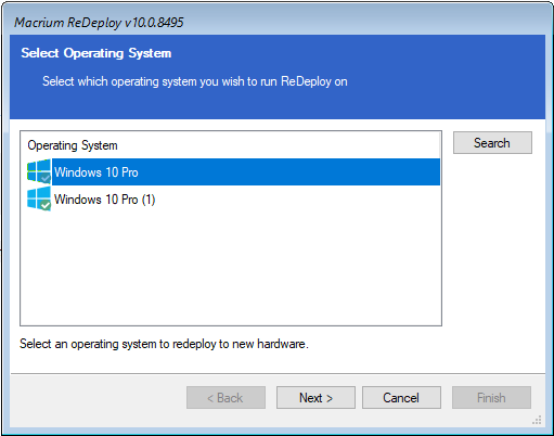 Restoring to Dissimilar Hardware with Macrium ReDeploy
