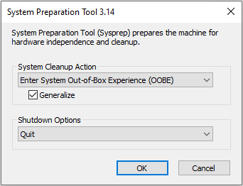 Creating a Golden Image with the Deployment Kit