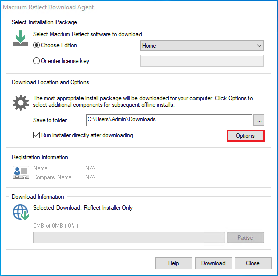 Creating Rescue Media on Offline Computers