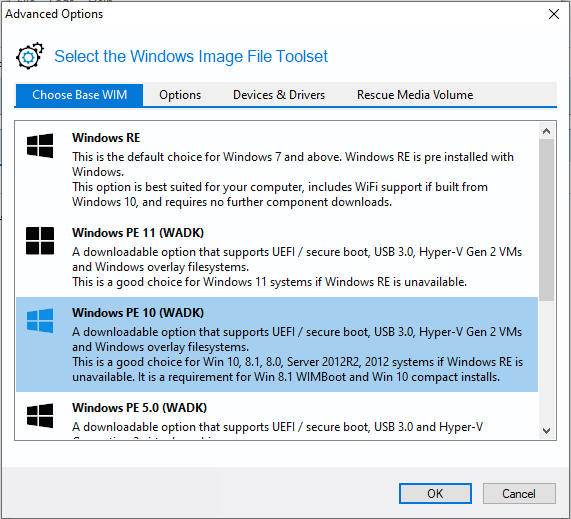 Creating Rescue Media on Offline Computers
