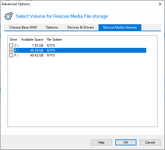 Creating Rescue Media