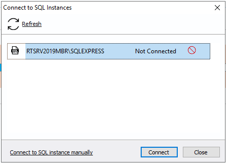 Backing up Microsoft SQL Databases