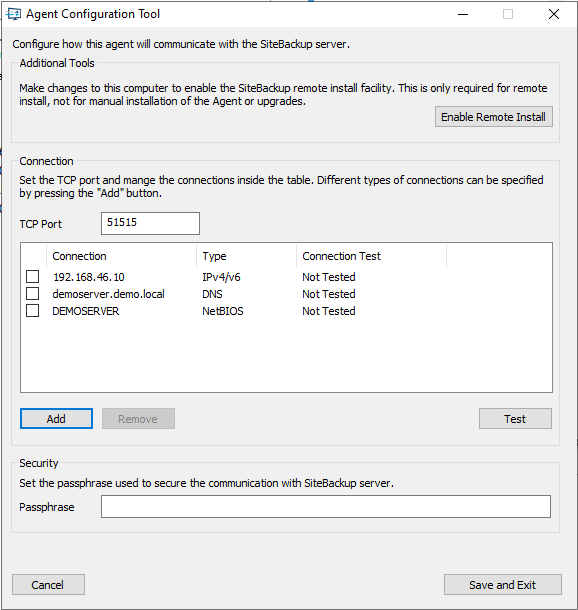 Troubleshooting Agent Communications