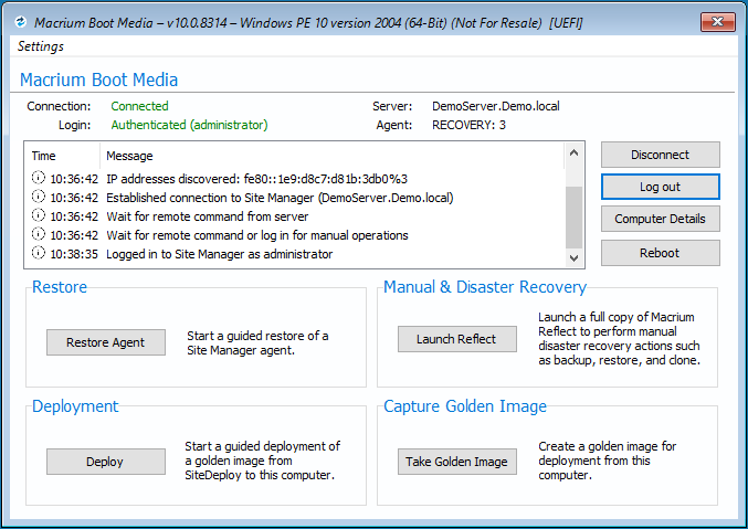 Creating a Golden Image
