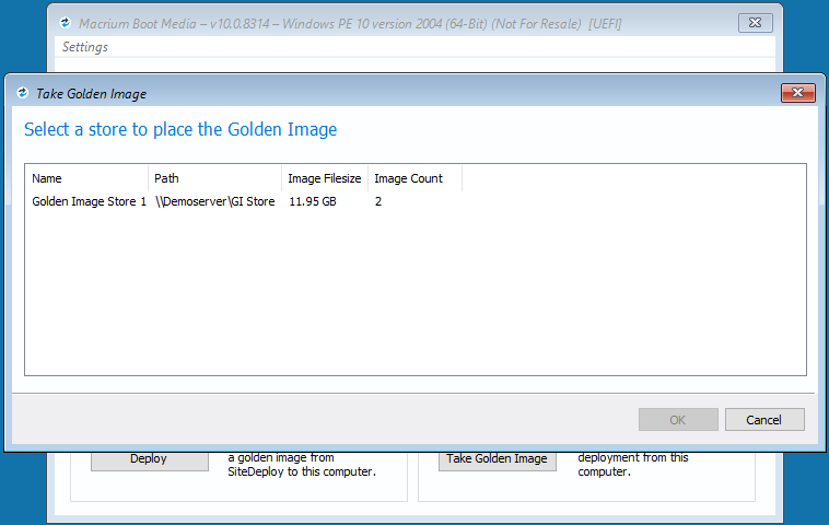 Creating a Golden Image