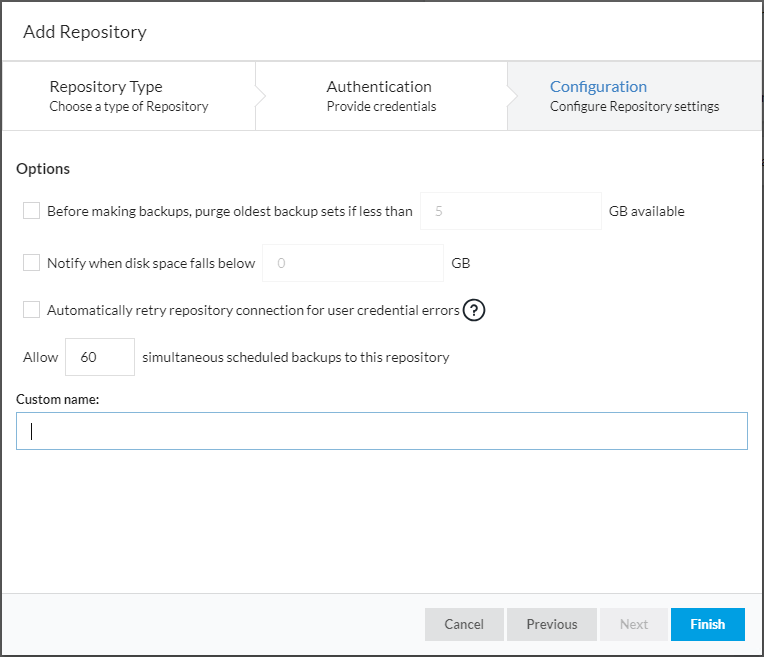 Creating a Network Share Repository