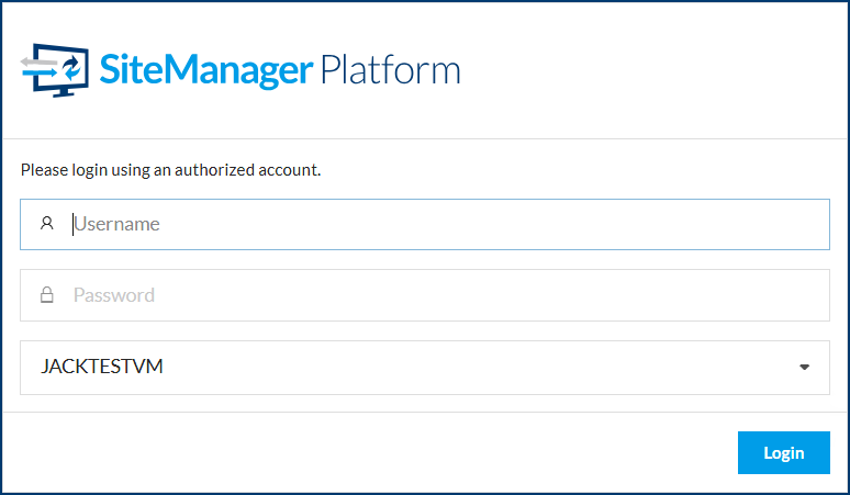 Getting Started with SiteBackup