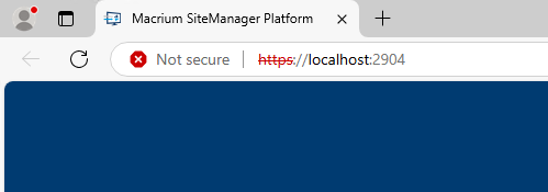 Installing SiteManager Platform