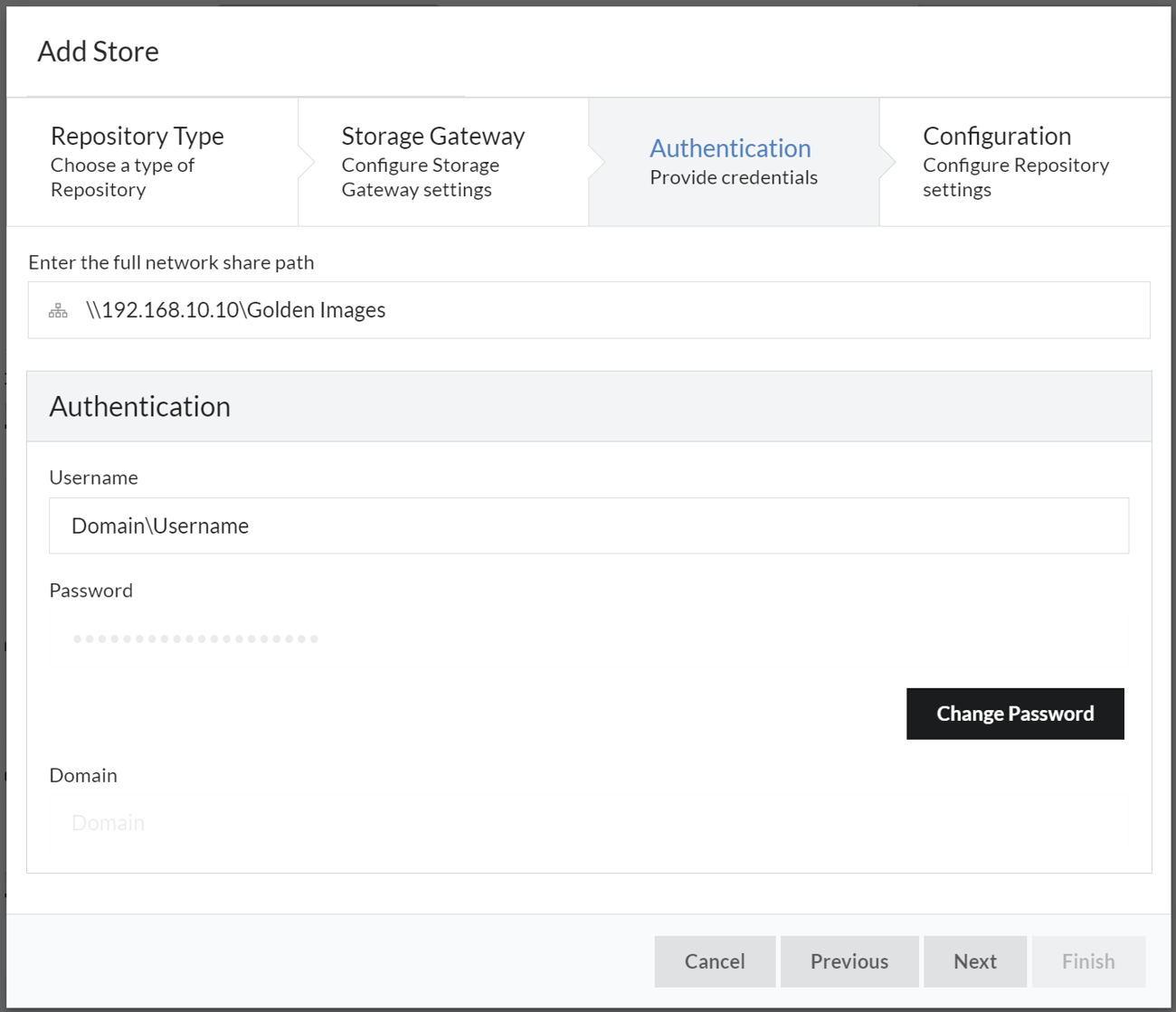 Creating an Amazon AWS Storage Gateway Golden Image Store